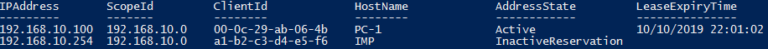 Installation et configuration d’un serveur DHCP en PowerShell – NEPTUNET.FR