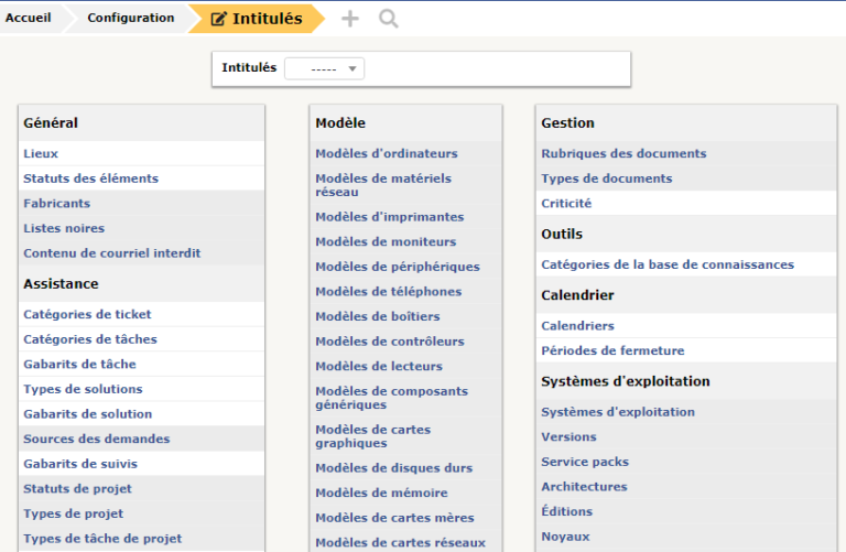 Introduction au logiciel GLPI – NEPTUNET.FR