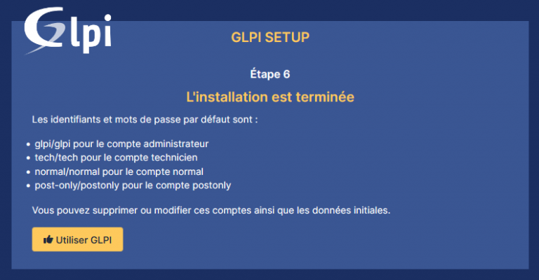 [Tuto] Installer GLPI 10 sous Debian 11 – NEPTUNET.FR